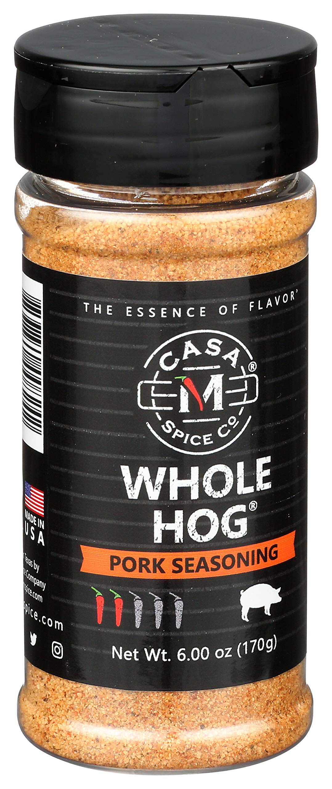 Casa M Spice Co DMF15 Whole Hog Pork Seasoning • Very Low Sodium • Low ...