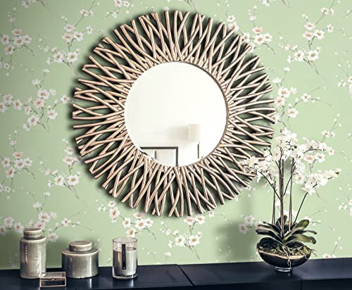 Casa Mia Cherry Blossoms Vinyl Peel & Stick Wallpaper Roll (Covers 30. ...