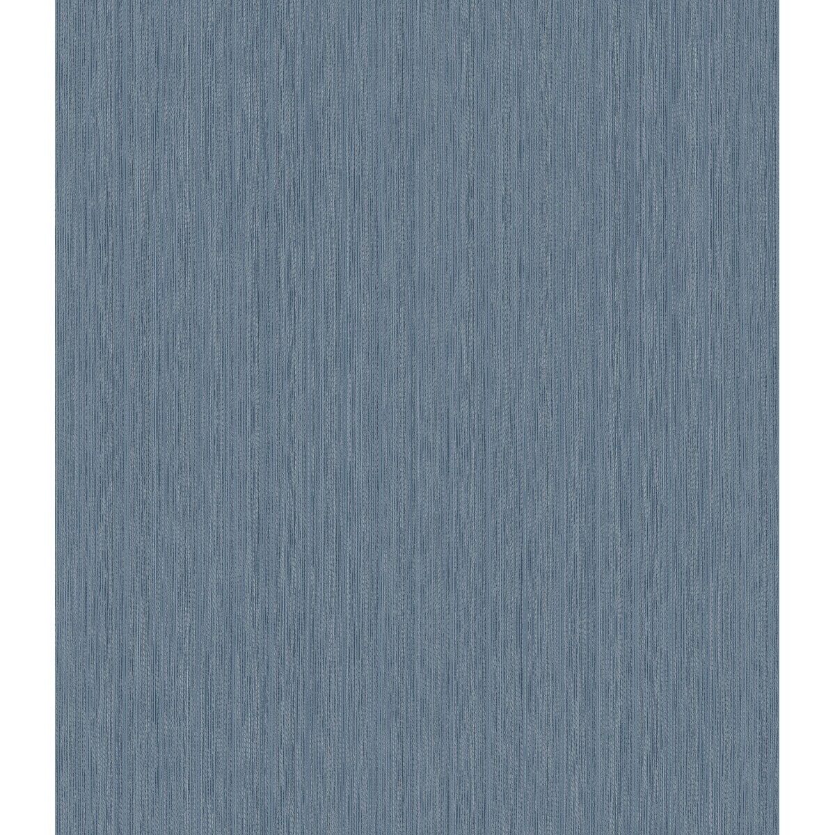 Casa Mia Textile Effect Vertical Paper Non-Pasted Wallpaper Roll Blue ...