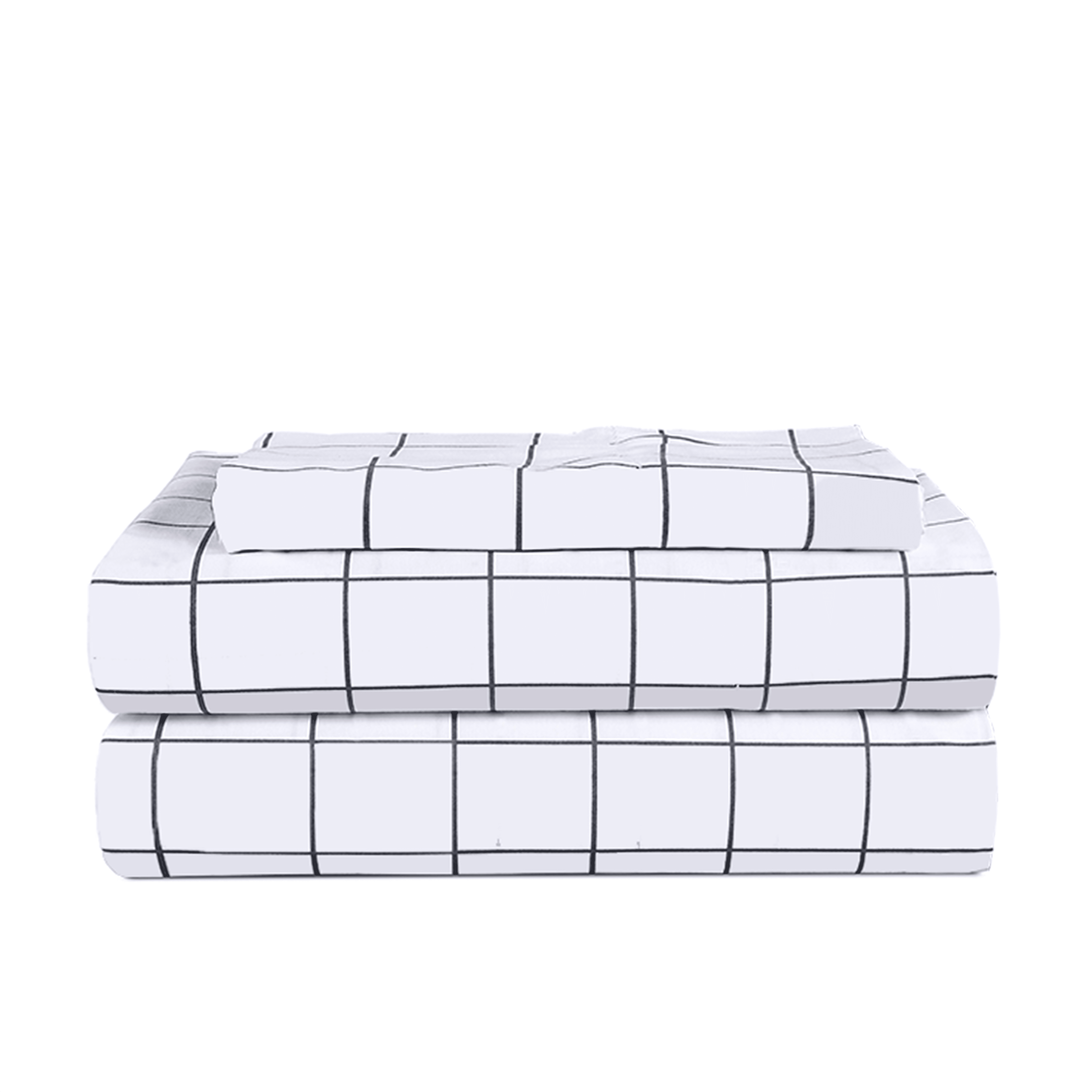 Casa Platino 100% Cotton 3 Piece Percale Twin Size Bed Sheets Set, Fits ...