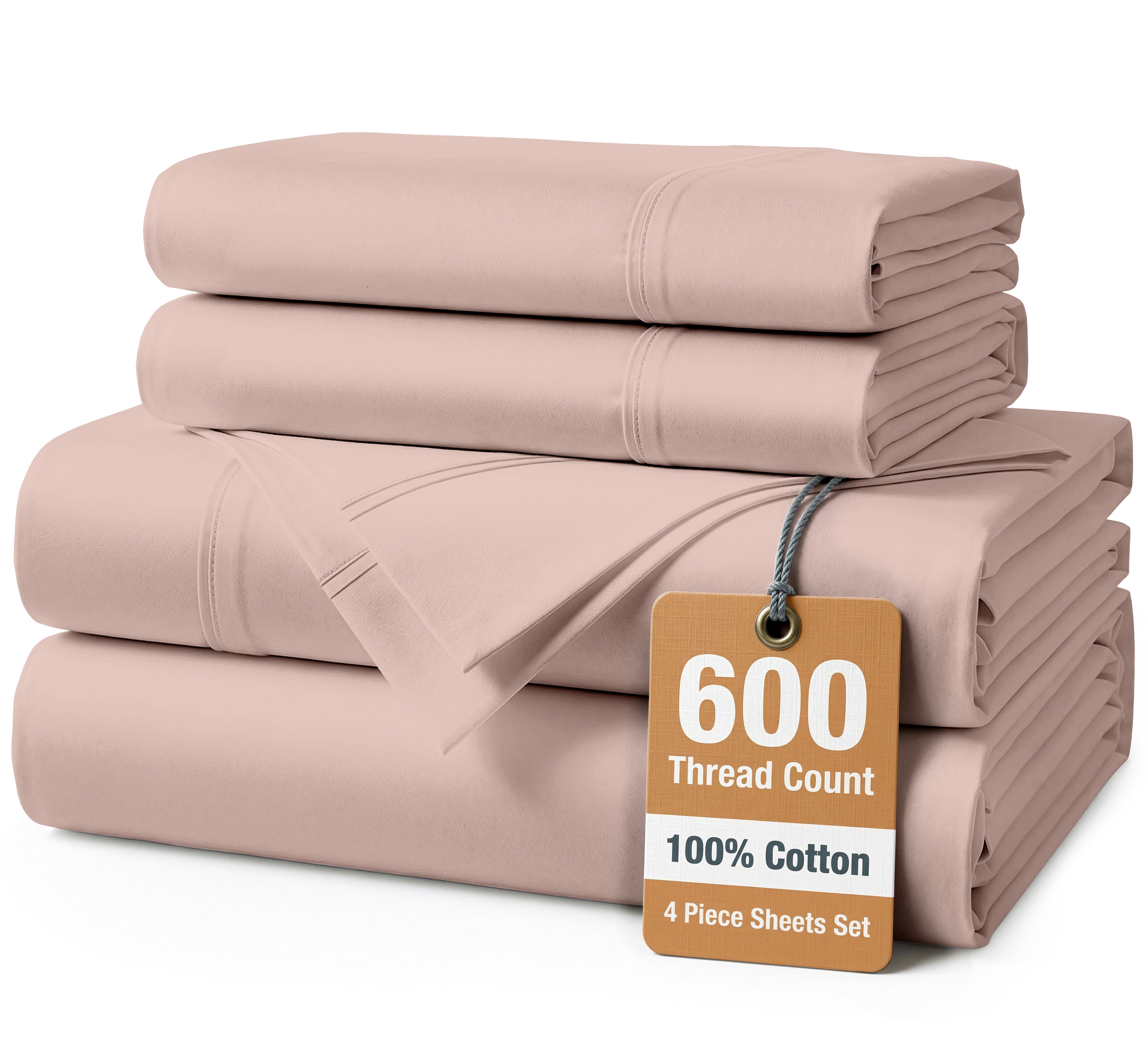Casa Platino Twin XL Deep Pocket Sheets Set – Long Staple 100% Cotton ...