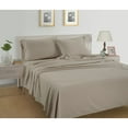"Casa Platino 100% Cotton Full Size Sheet Set of 4 with Pillow Cases ...
