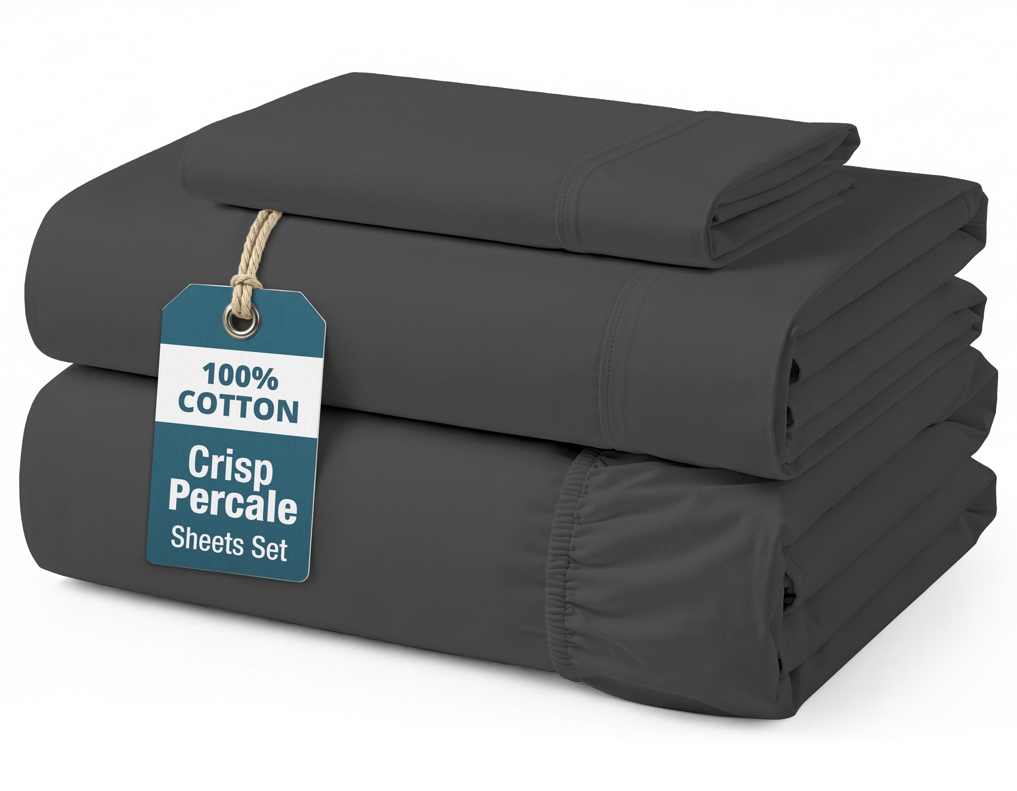 Casa Platino Twin Sheet & Pillowcase Sets – Long-Staple 100% Cotton ...