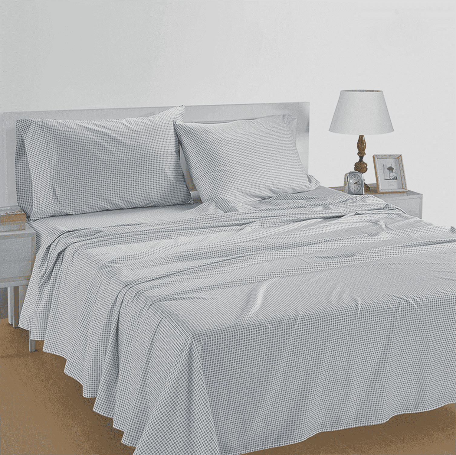 Casa Platino 100% Long Staple Cotton 3 Piece Percale Twin Size Bed ...