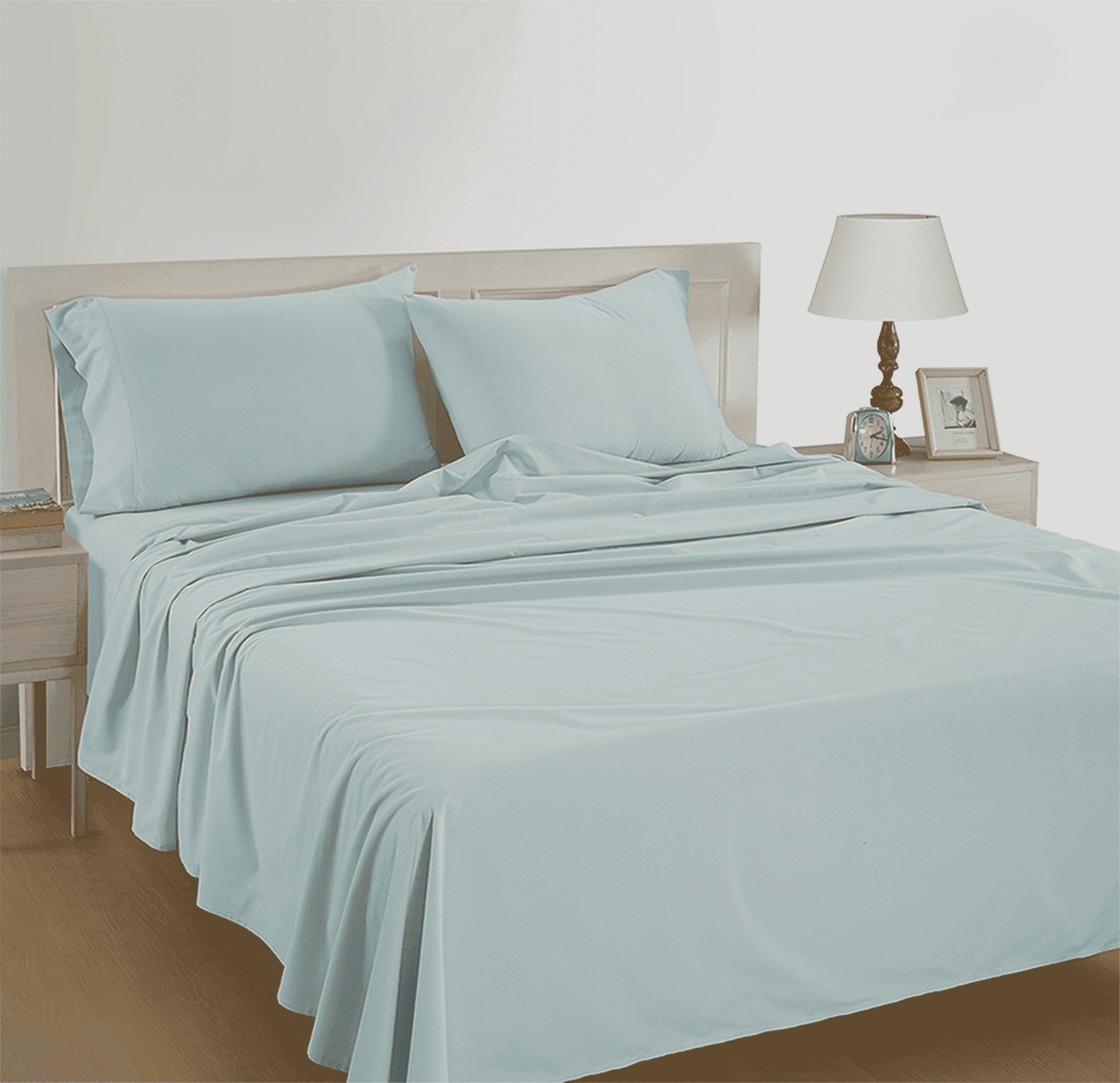 Casa Platino 100% Long Staple Cotton 3 Piece Percale Twin XL Size Bed ...