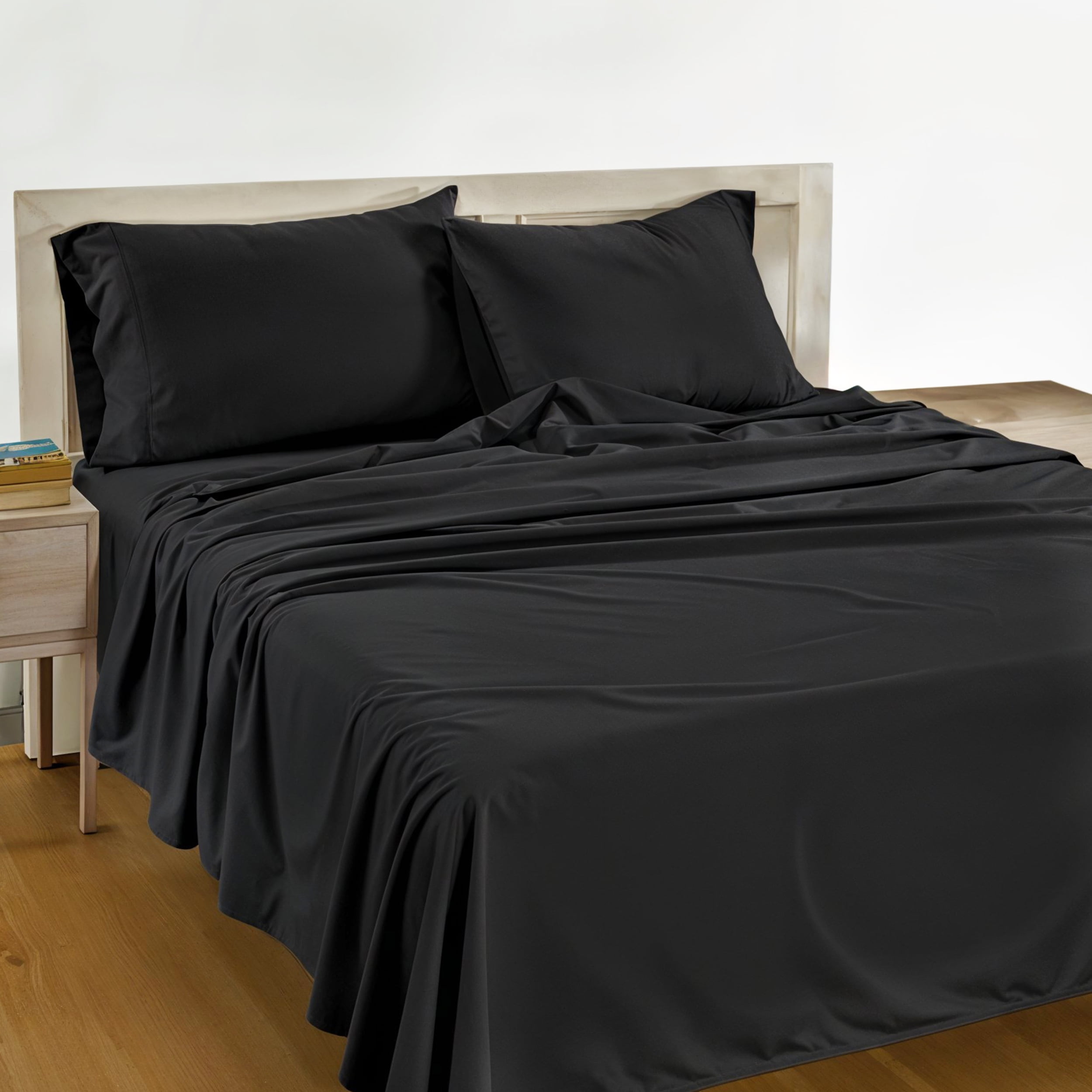 "Casa Platino Twin Size 100% Cotton 3 Piece Bed Sheets Set, Fits ...