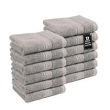 Casa Platino 100% Premium Cotton, 12 Piece Bath Towel Set - Bulk ...