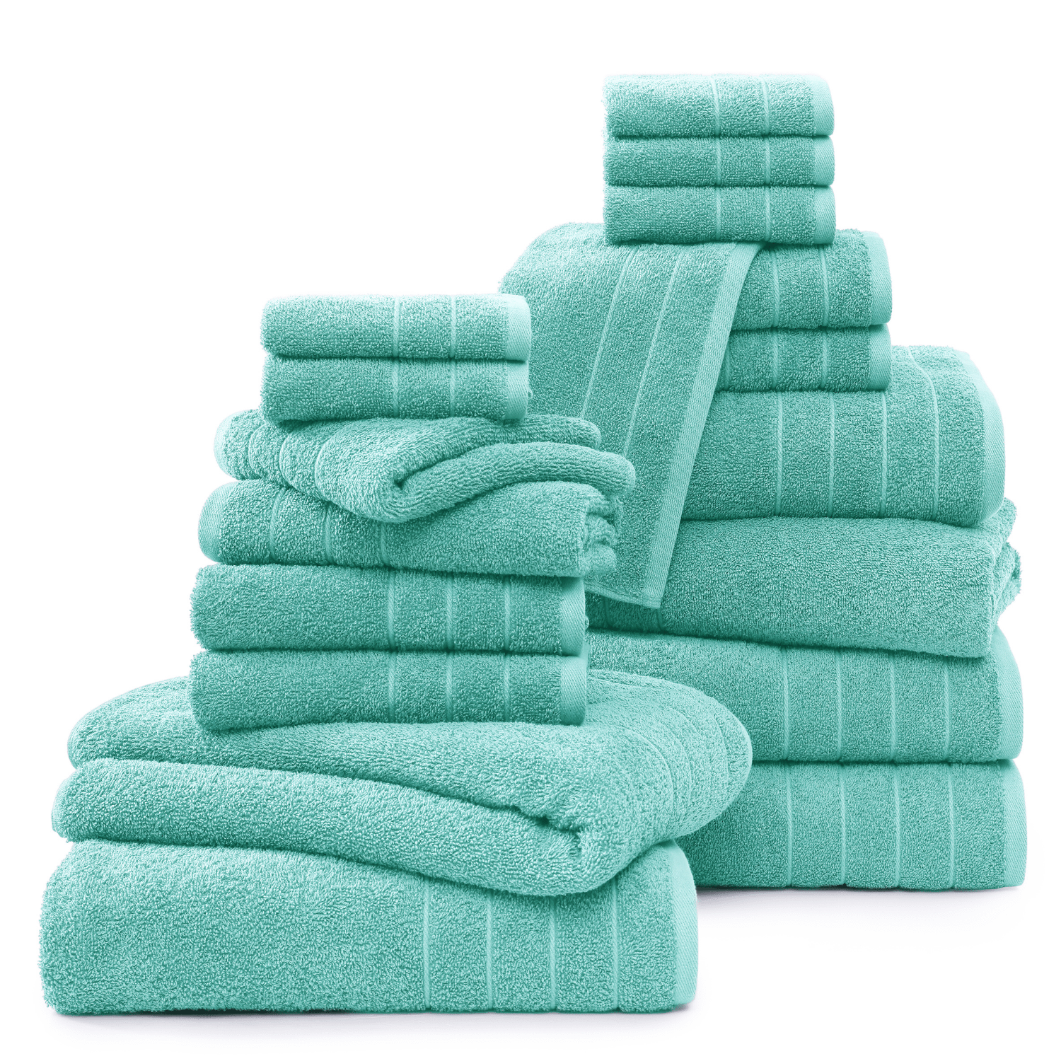 Better Homes & Gardens Bryani Cotton Woven Bath and Hand Towel Set ...