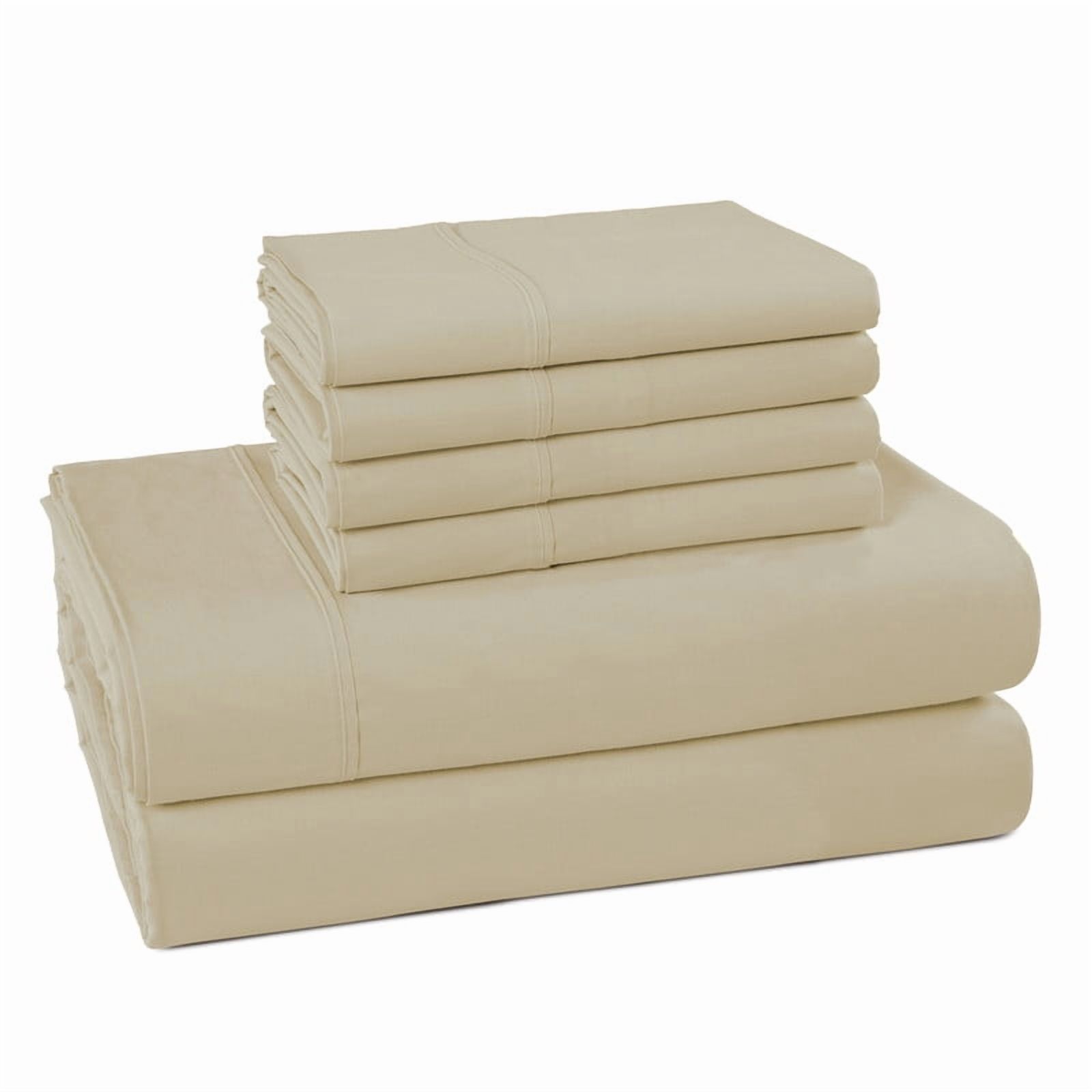 Casa Platino California King Sheets Set – 100% Cotton, 600 Thread Count ...