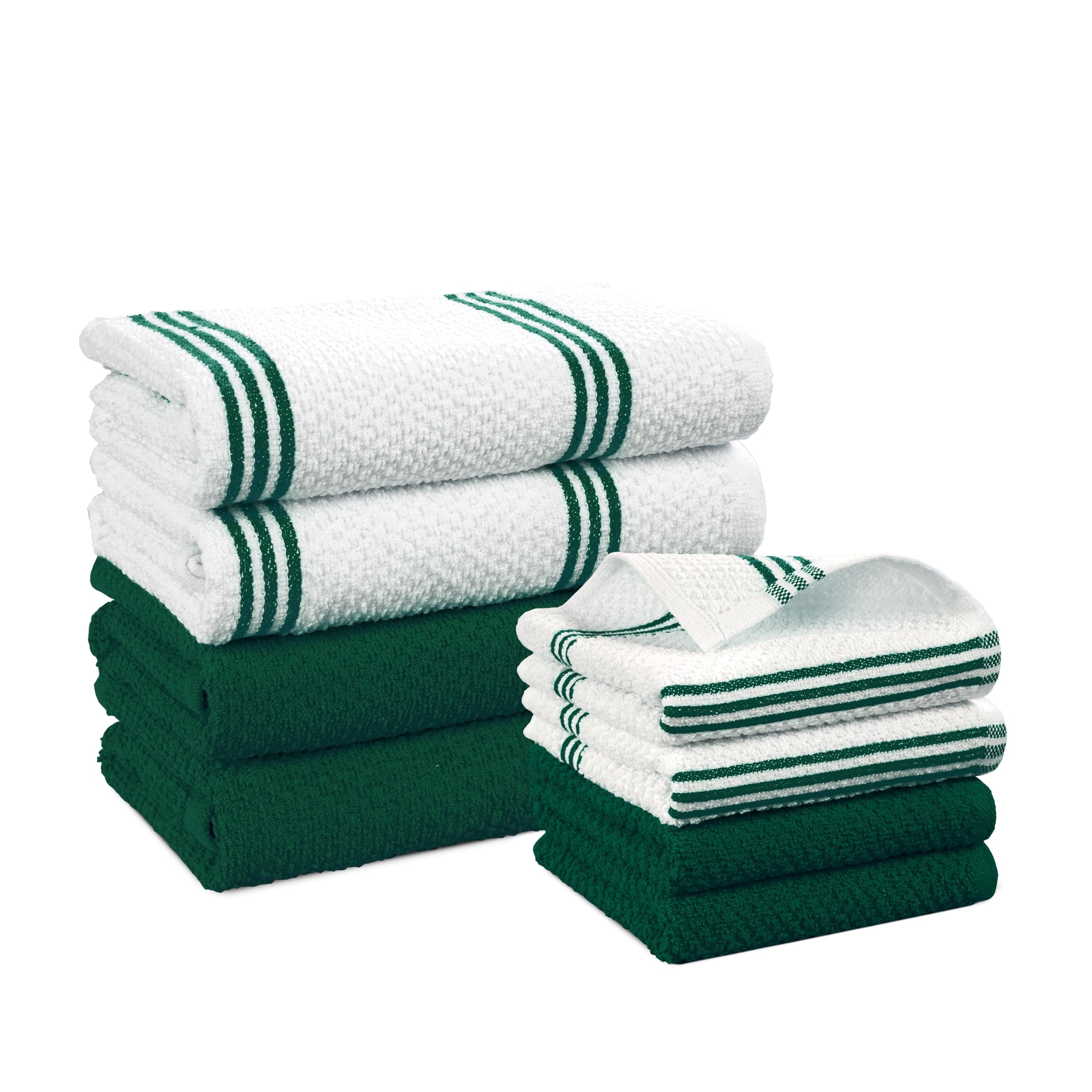 Casa Platino 8PC Decorative Kitchen Towels, 16"x26", Dish Cloth, Spring ...