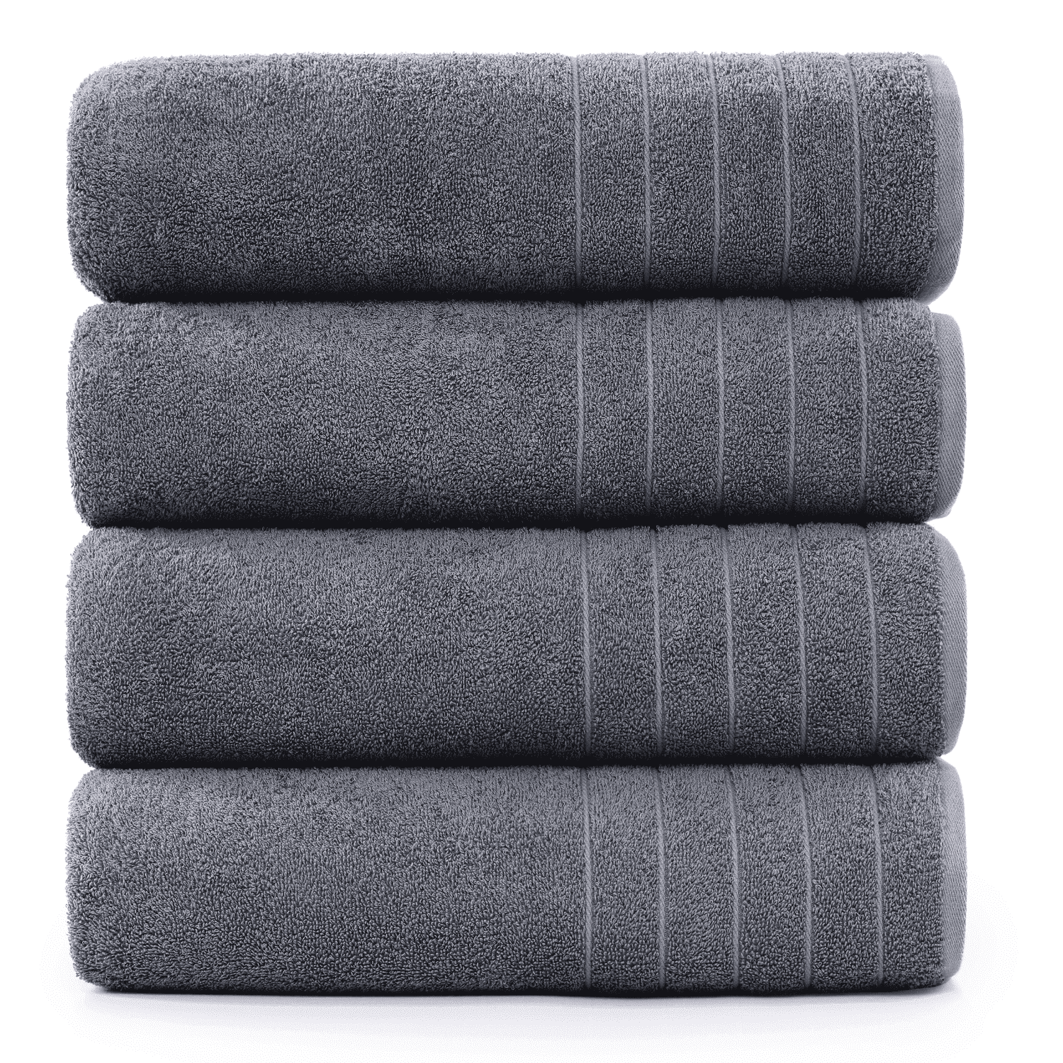 7-pack: 27" X 52" 100% Cotton Extra-absorbent Bath Towels - Walmart.com