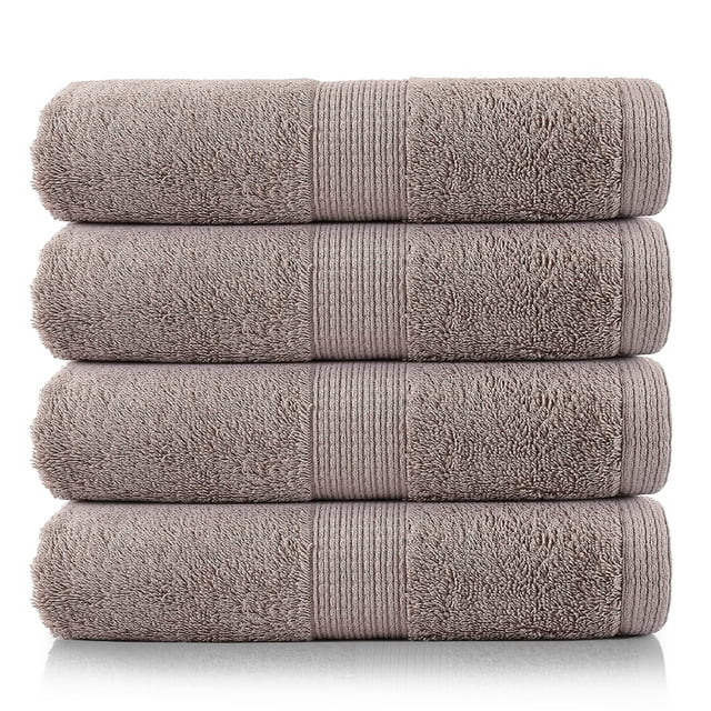 Free Shipping! Casa Platino Bath Sheet Pack of 4, Oversized Bath Sheets ...