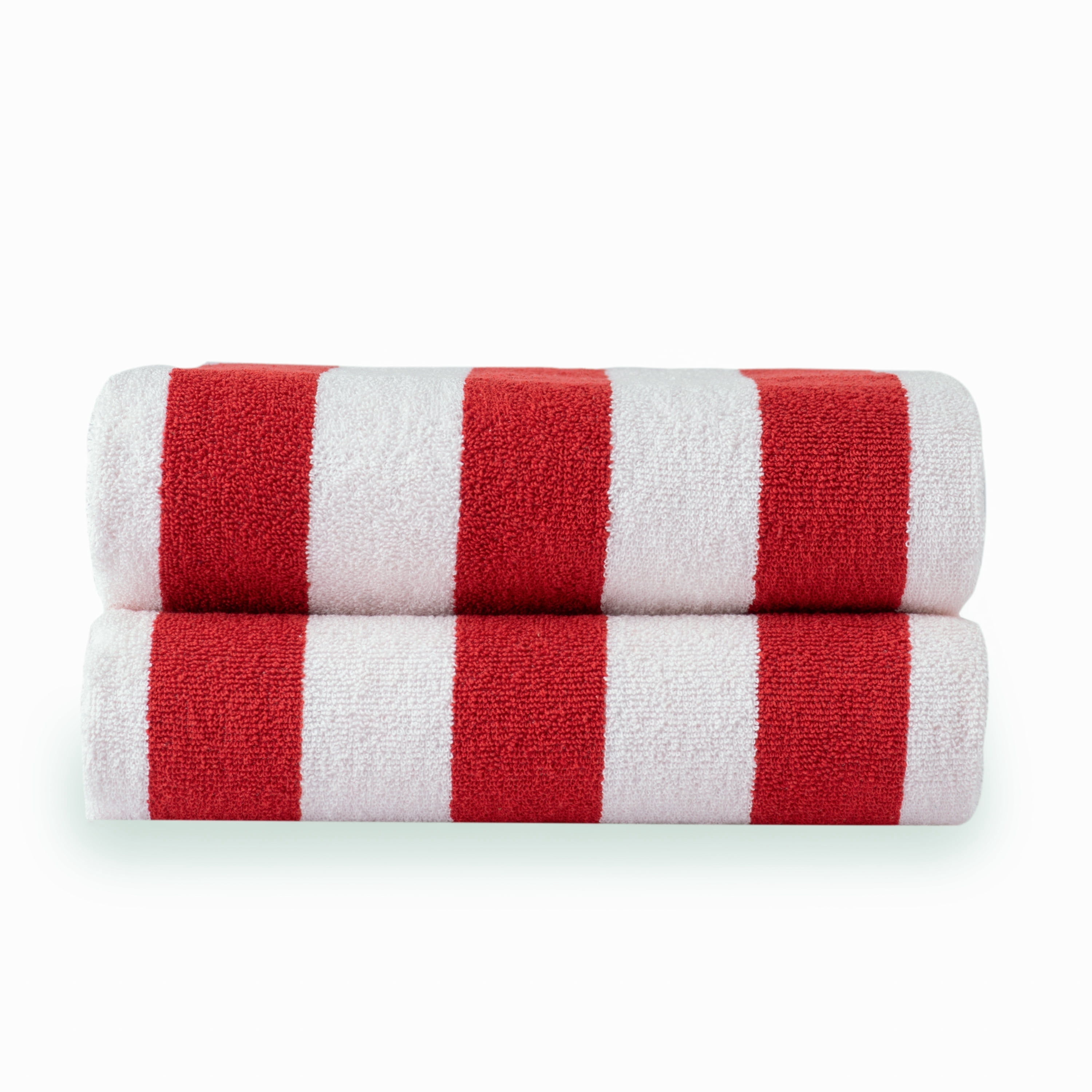 Casa Platino Cabana Stripe Beach Towels 2 Pack Set 36"x72", Cotton ...