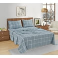 Casa Platino Flannel Bed Sheet Set 100 Cotton Deep Pocket Bedding