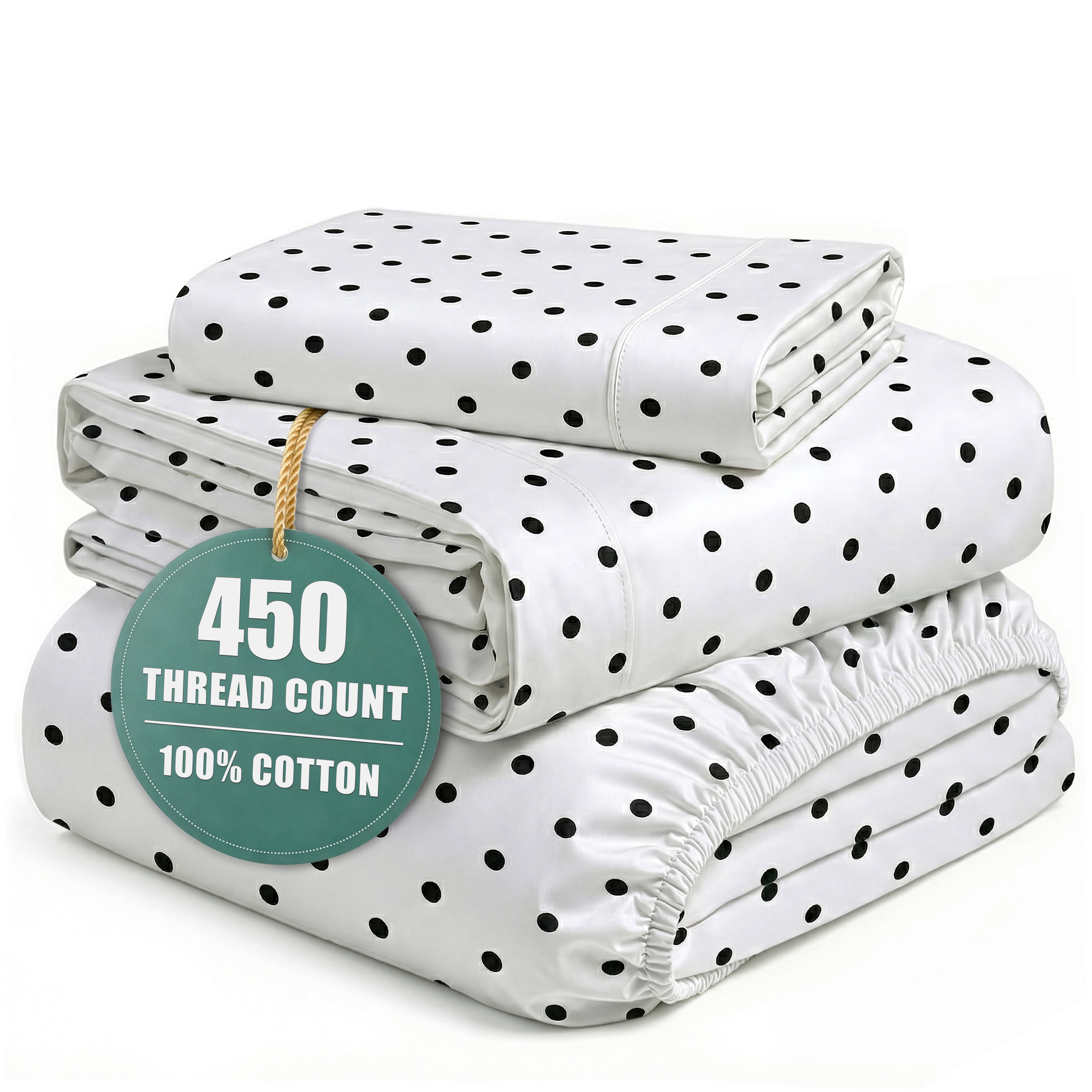 Casa Platino Twin Bed Sheets - 450 Thread Count 100% Cotton Twin Sheets ...