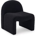Casa Pura Furniture Mid-Century Modern Accent Chair, Teddy Velvet ...