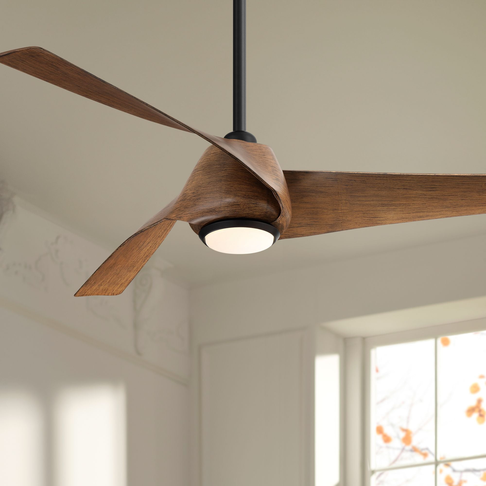 Casa Vieja 53" Grand Breeze Indoor Ceiling Fan 3 Blade CCT LED Remote ...