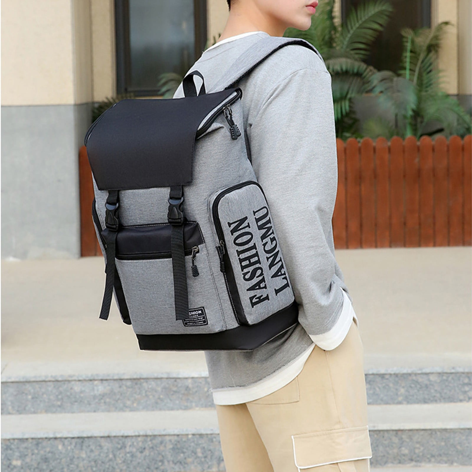 CasaChic 17 Inch Travel Laptop Backpack - Anti-Theft Business Bag with ...