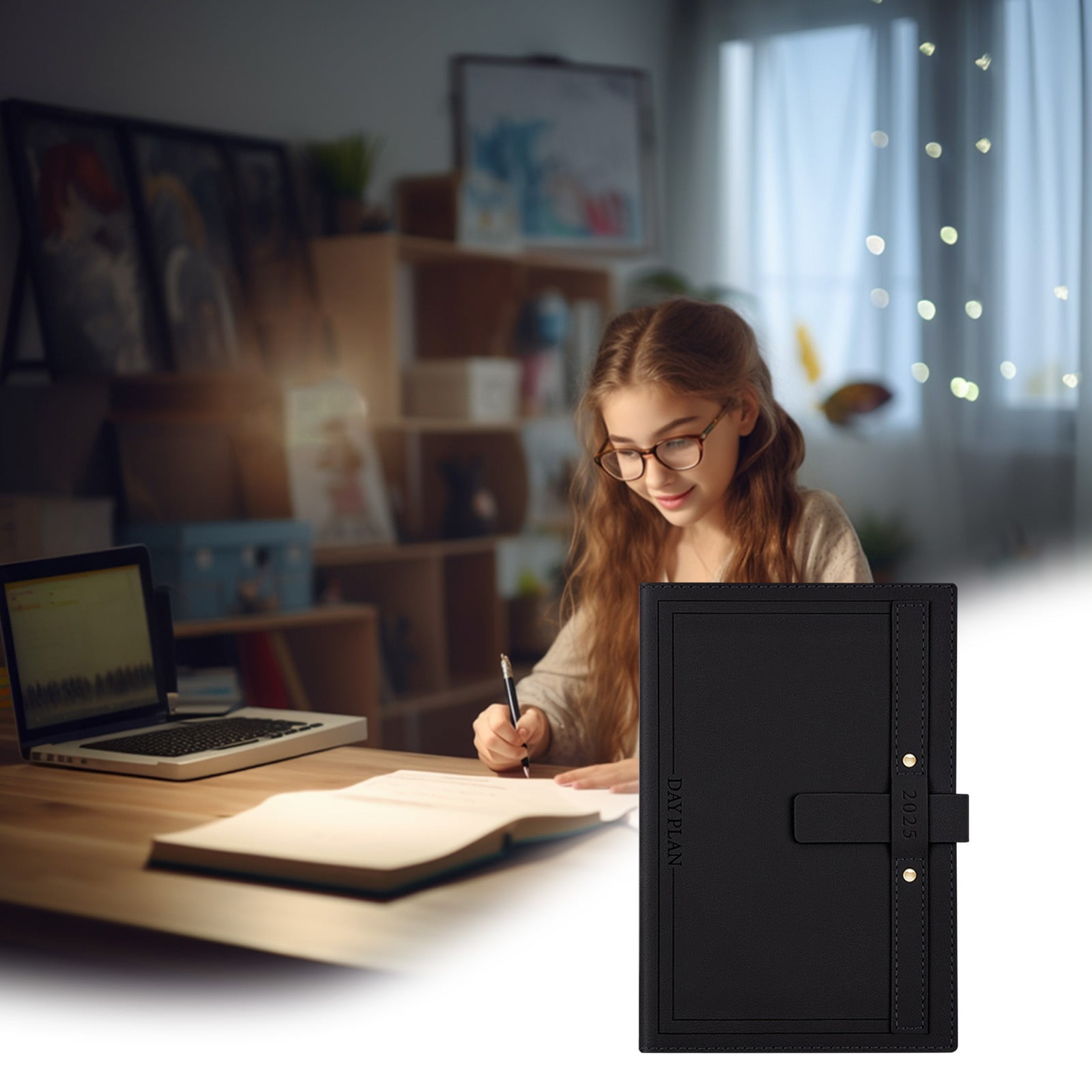 CasaChic 2025 Notebook, Premium Thick Paper with Ink Proof Technology, A5 Compact Size ...