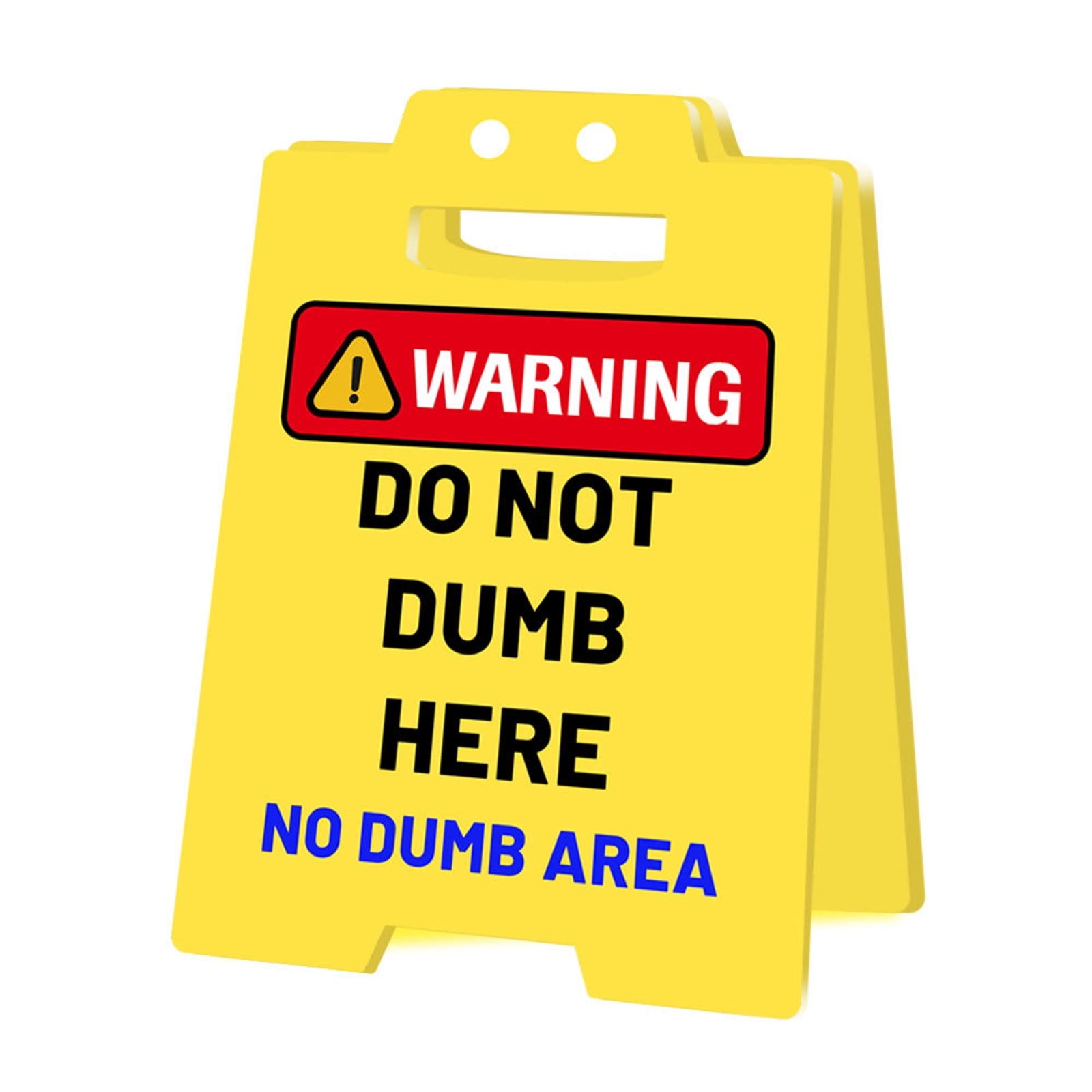 CasaChic Acrylic Funny Office Desk Sign, Prank Gift with Motivational ...