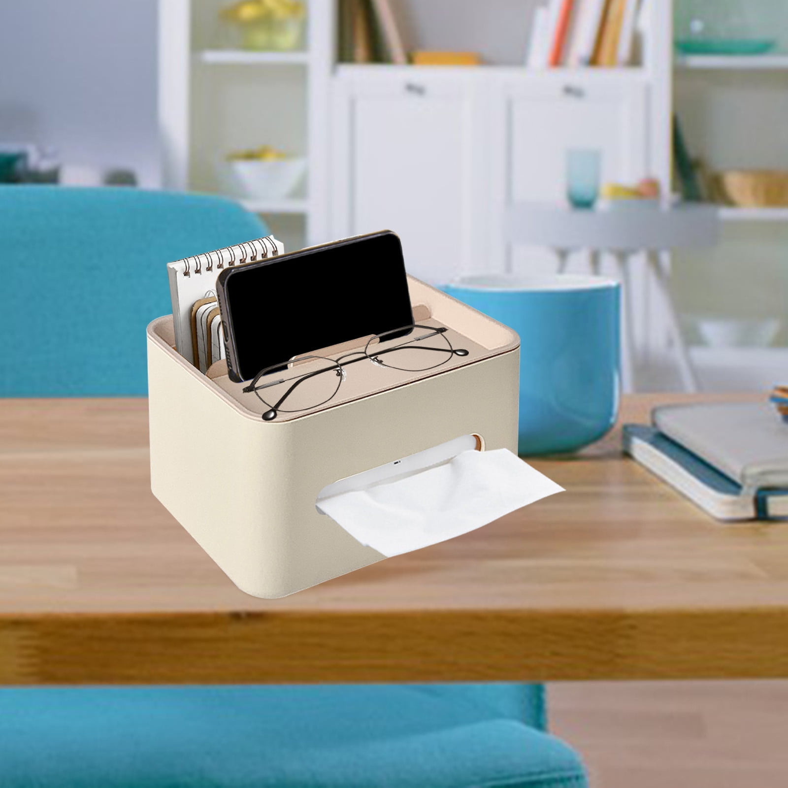 CasaChic Desktop Paper Drawer, Multifunctional Tissue Box - for Living ...