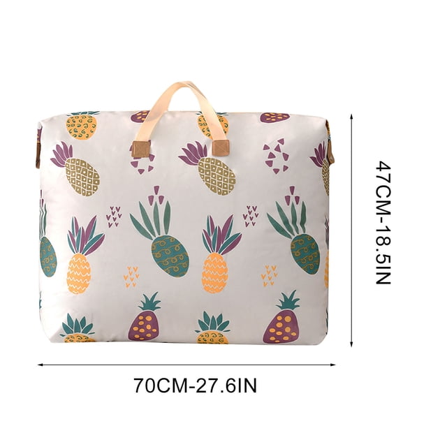CasaChic Large Capacity Storage Bag with Handle, Foldable Non-woven ...