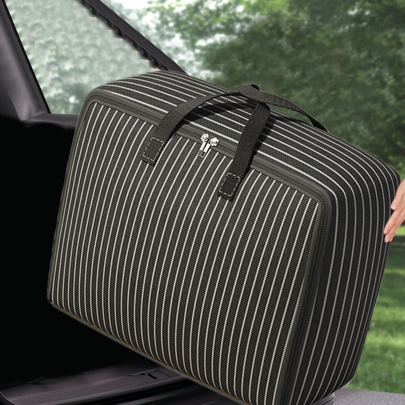 CasaChic Large Fabric Storage Bag for Clothing & Quilts, Water Proof ...