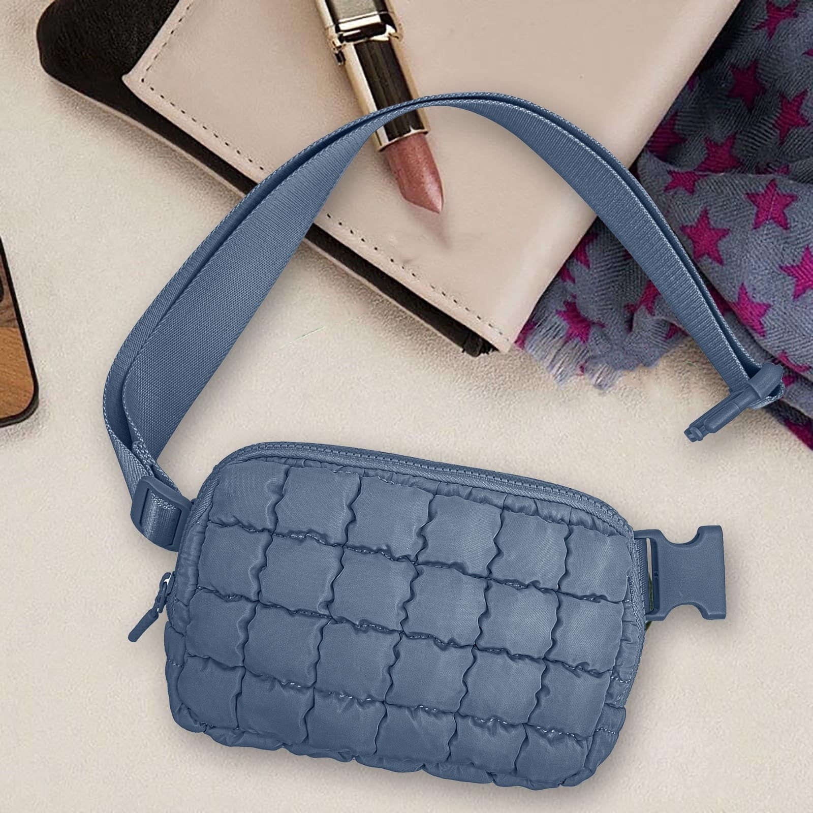 CasaChic Multi-Functional Mini Shoulder Bag, Crossbody Waist Purse with ...