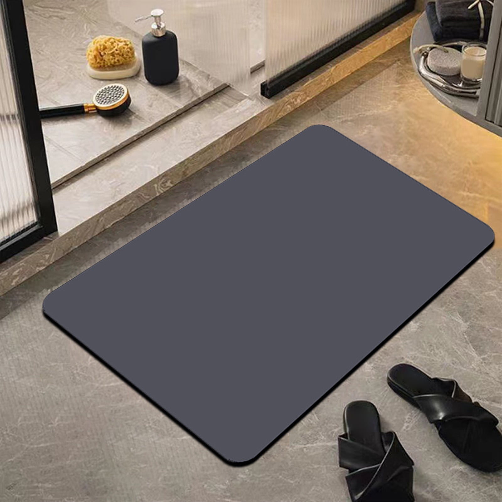 CasaChic Rubber Super Absorbent Quick-Drying Non-Slip Floor Mat, Super ...