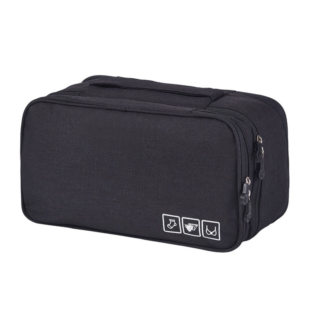 CasaChic Travel Underwear & Bra Storage Bag - Multi-Segment Design ...