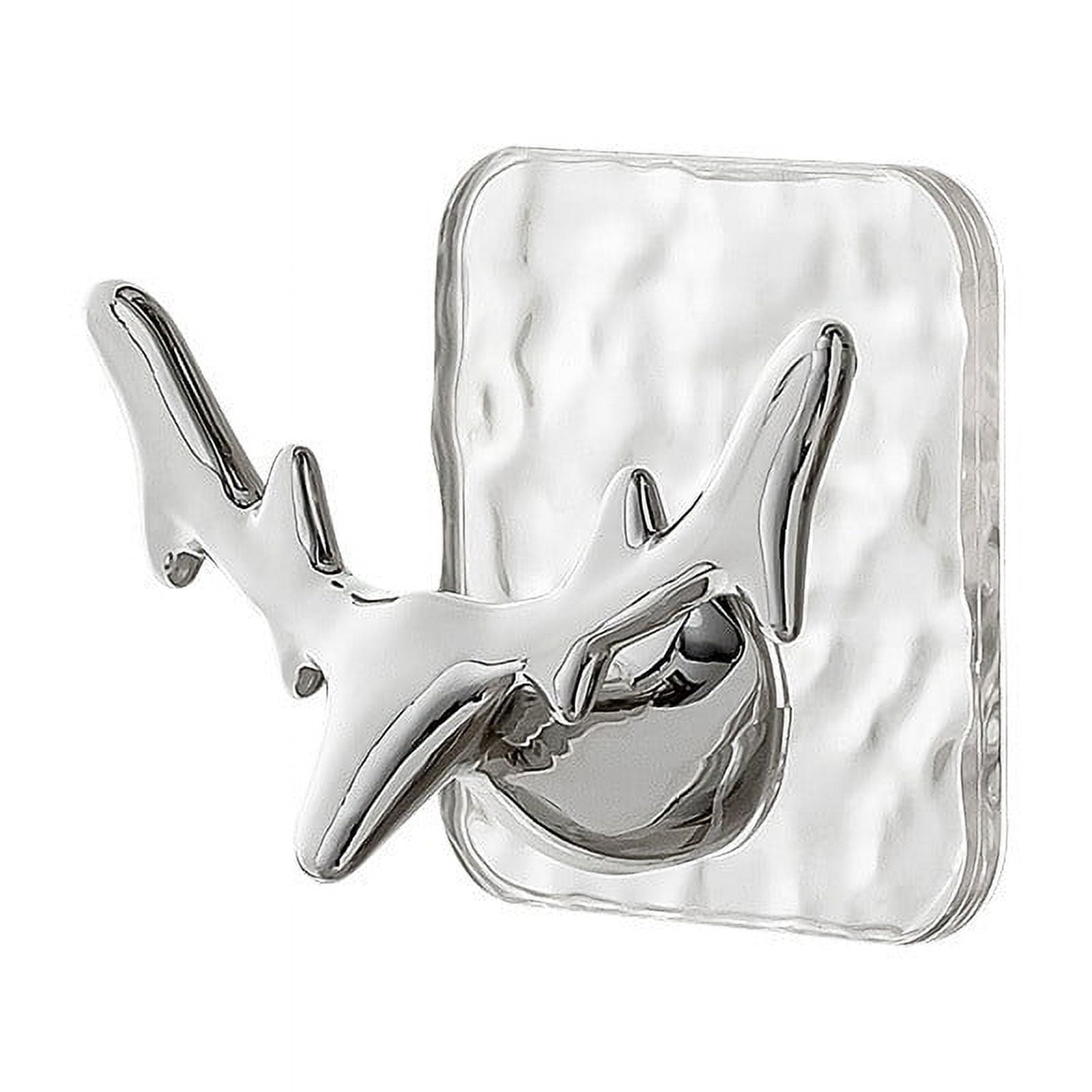 CasaChic Water Ripple Electroplated Deer Head Adhesive Hook, No ...