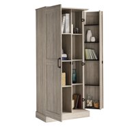 Sauder Manhattan Gate Engineered Wood Utility Stand in Mystic Oak ...