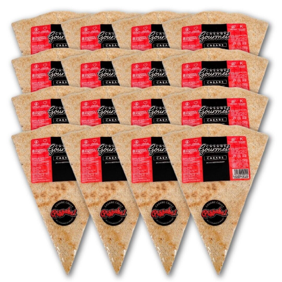 Casabe Gourmet Natural Vegan from Venezuela - Pan de Yuca (Pizzabe ...