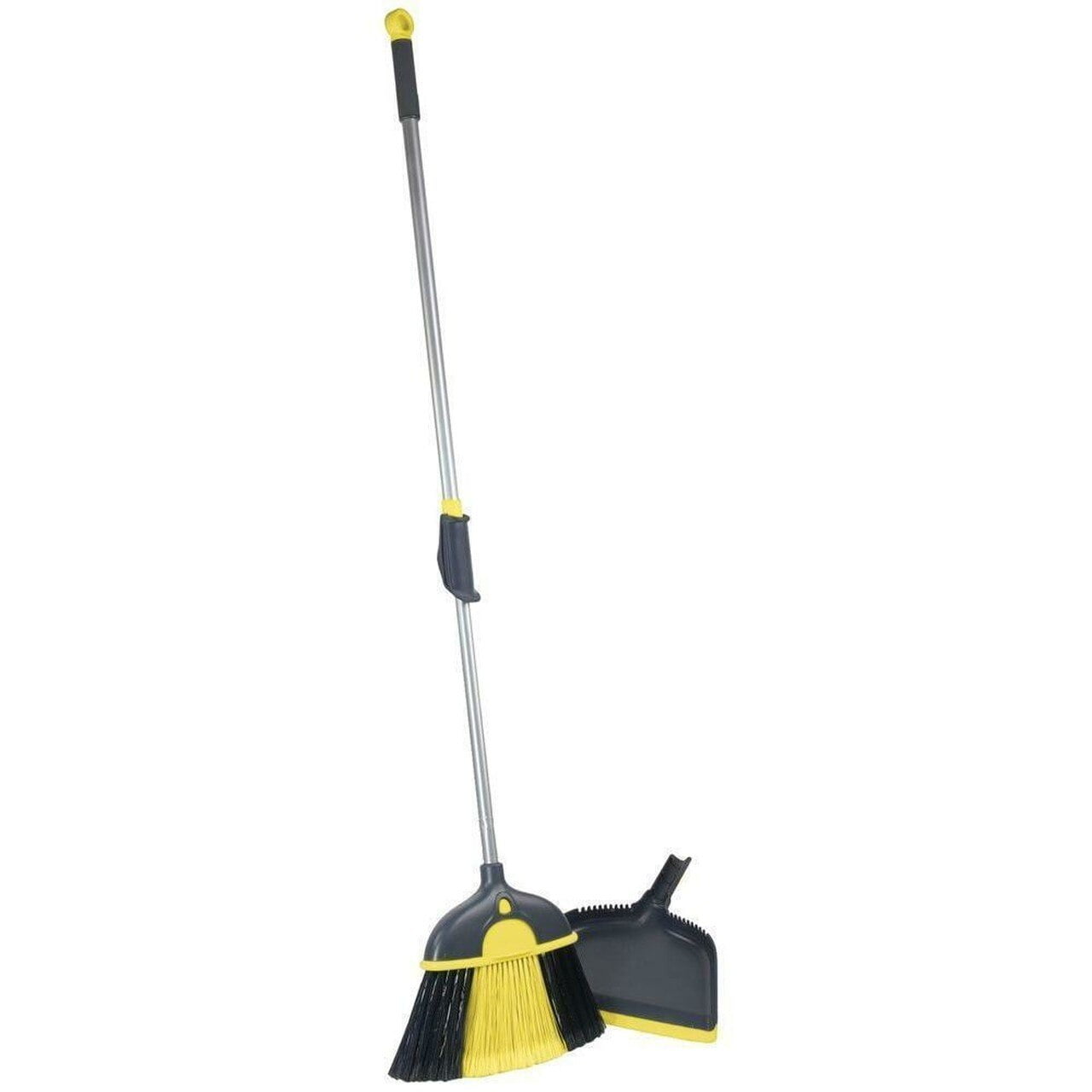 Casabella 86012 Height Adjustable Duster Broom with Dustpan - Walmart.com
