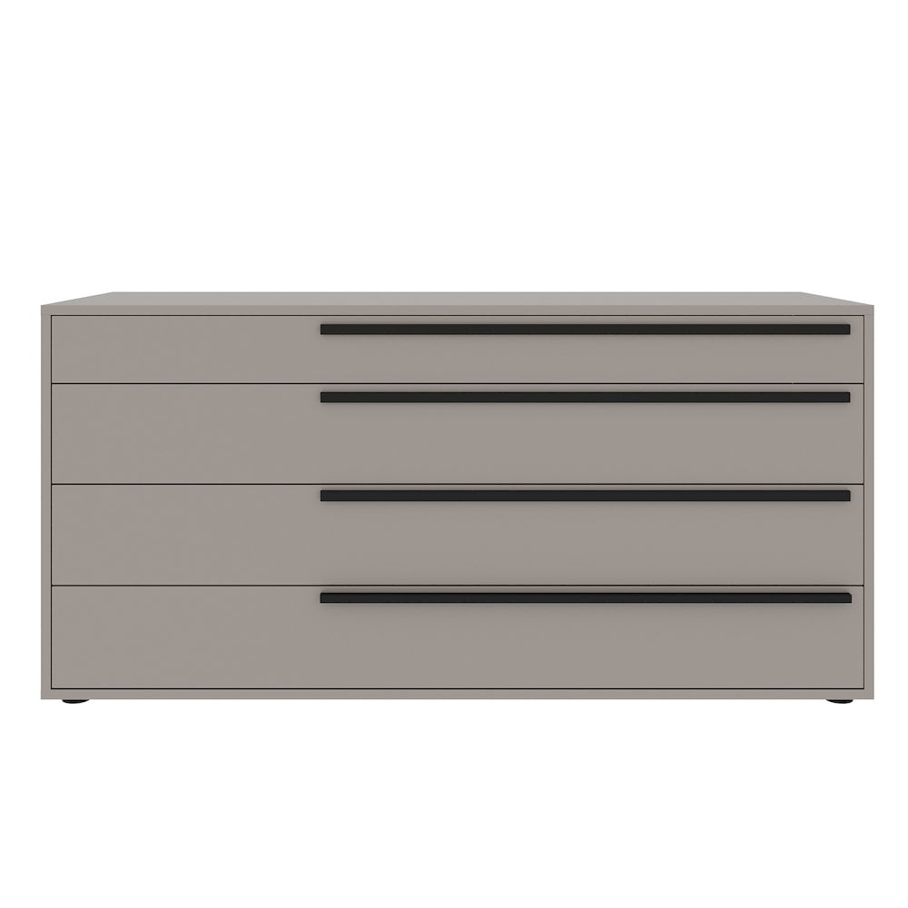 Casabianca Home Carter Dresser In Taupe Matte - Walmart.com