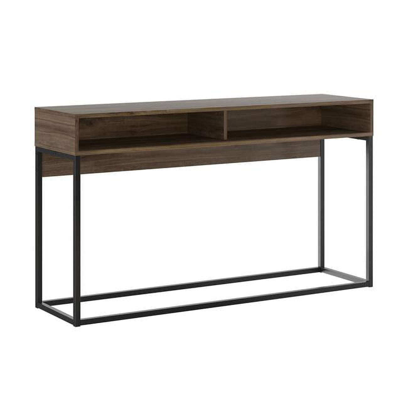 Casabianca Home KD-B130BO 53 x 14 x 30 in. Noa Console Table in Dark ...