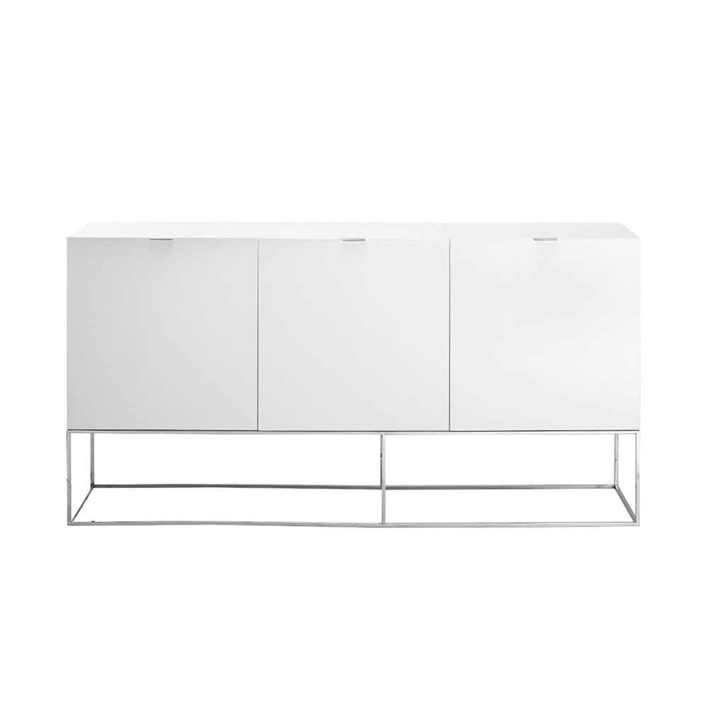 Casabianca Modern Vizzione Engineered Wood Buffet-Server in White ...