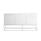 Casabianca Modern Vizzione Engineered Wood Buffet-Server in White ...