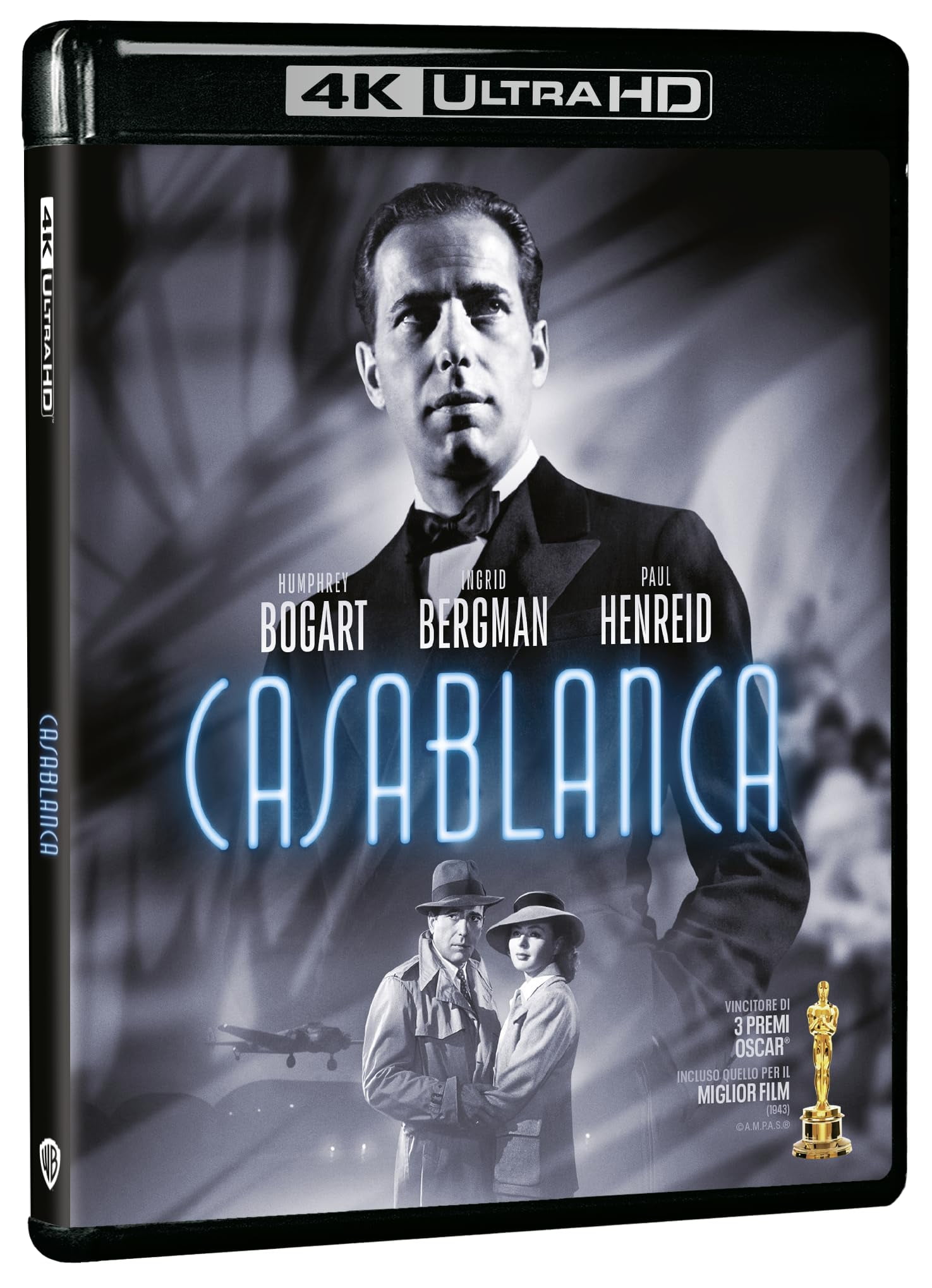 Casablanca (4K Ultra HD + Blu-ray) (4K Ultra HD) Humphrey Bogart Ingrid Bergman Michael Curtiz ...