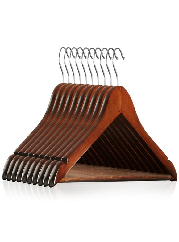 Wood Hangers in Laundry Storage & Organization - Walmart.com