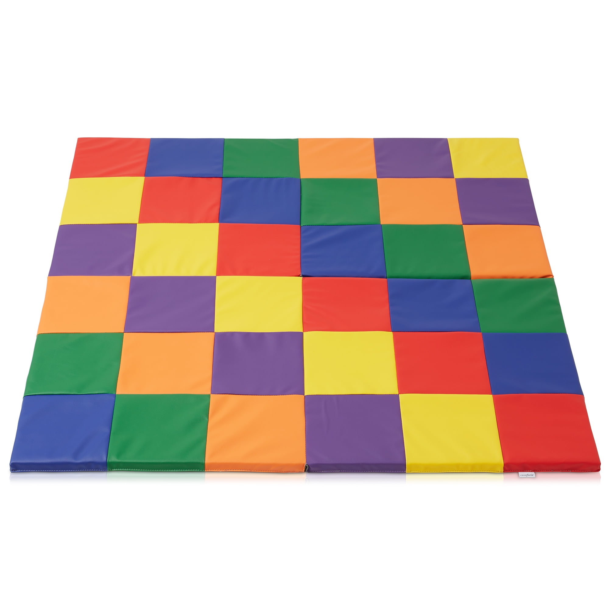 Casafield Foam Play Mat, 58" x 58" Foldable Kids Activity Mat for ...