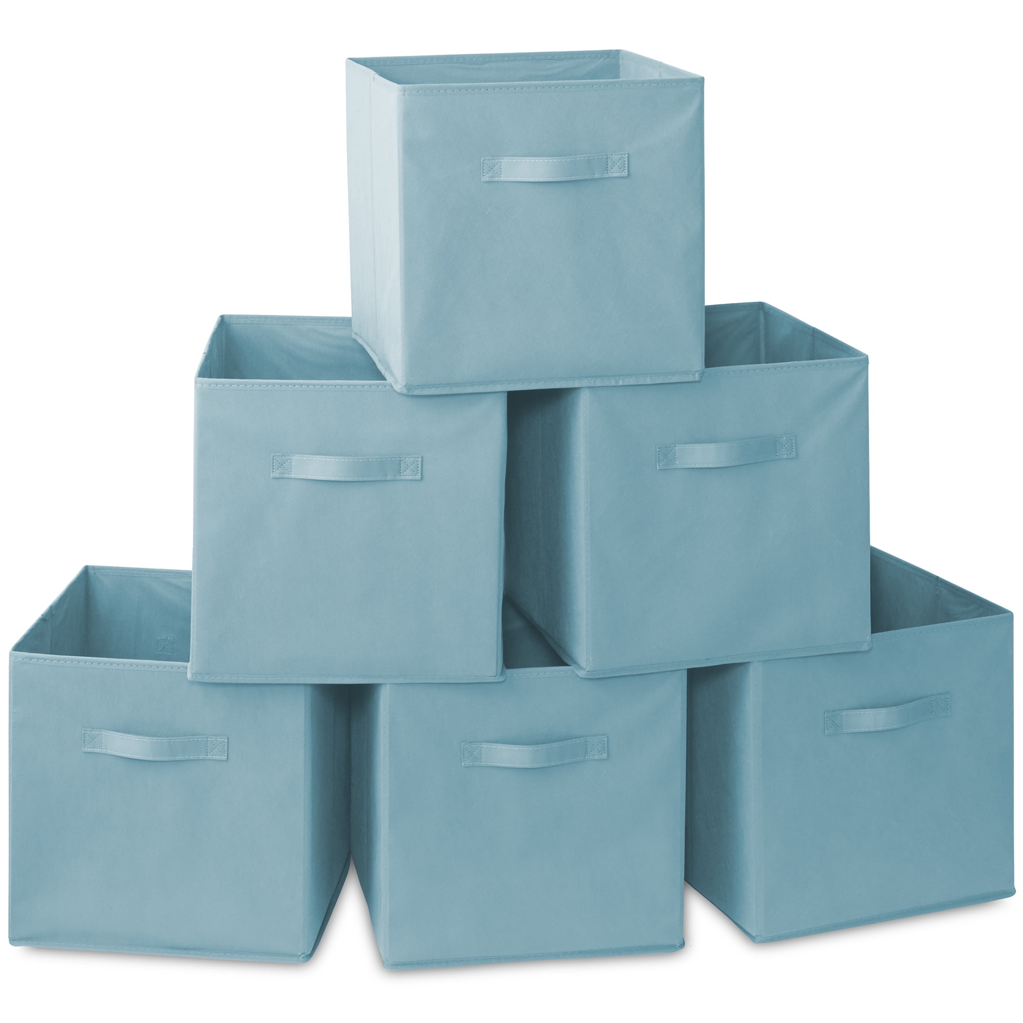 "Casafield 6 Sturdy Fabric Storage Cubes, 13"" - Organizers for Clothes ...