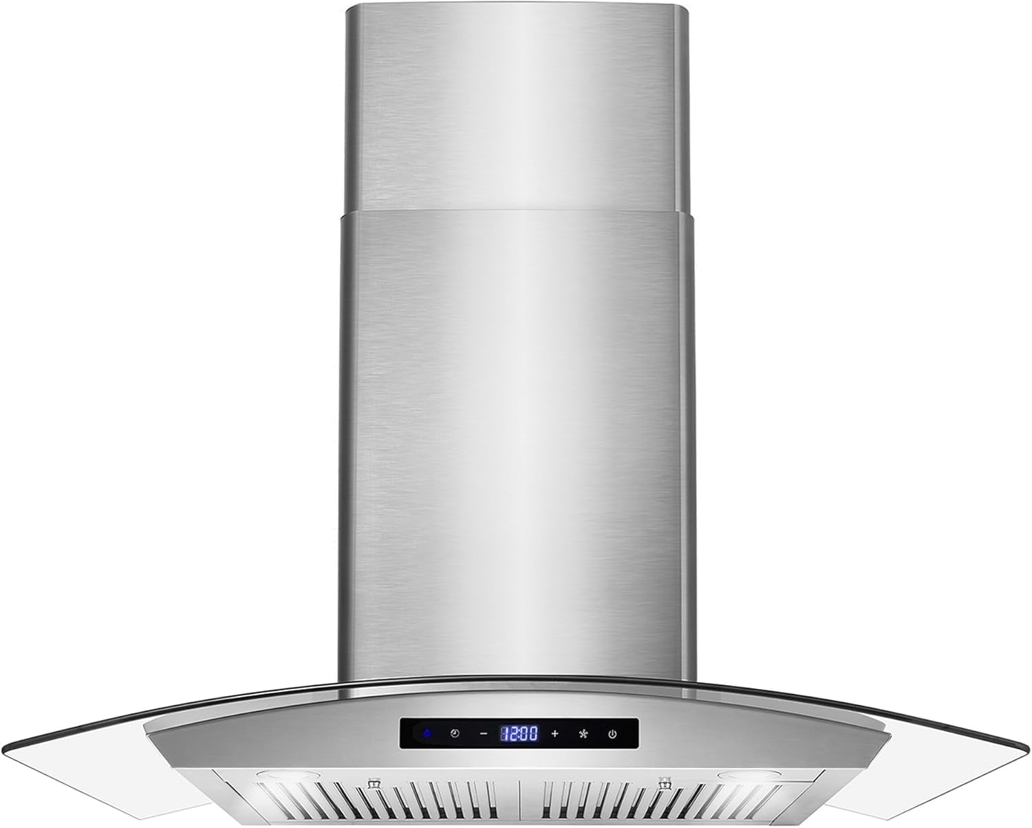 Casafoyer 30 In. Ducted Wall Mount Range Hood In Stainless Steel With ...