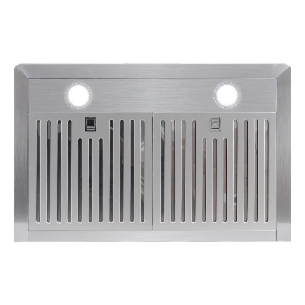 Casafoyer 30 In. Ducted Wall Mount Range Hood In Stainless Steel With ...