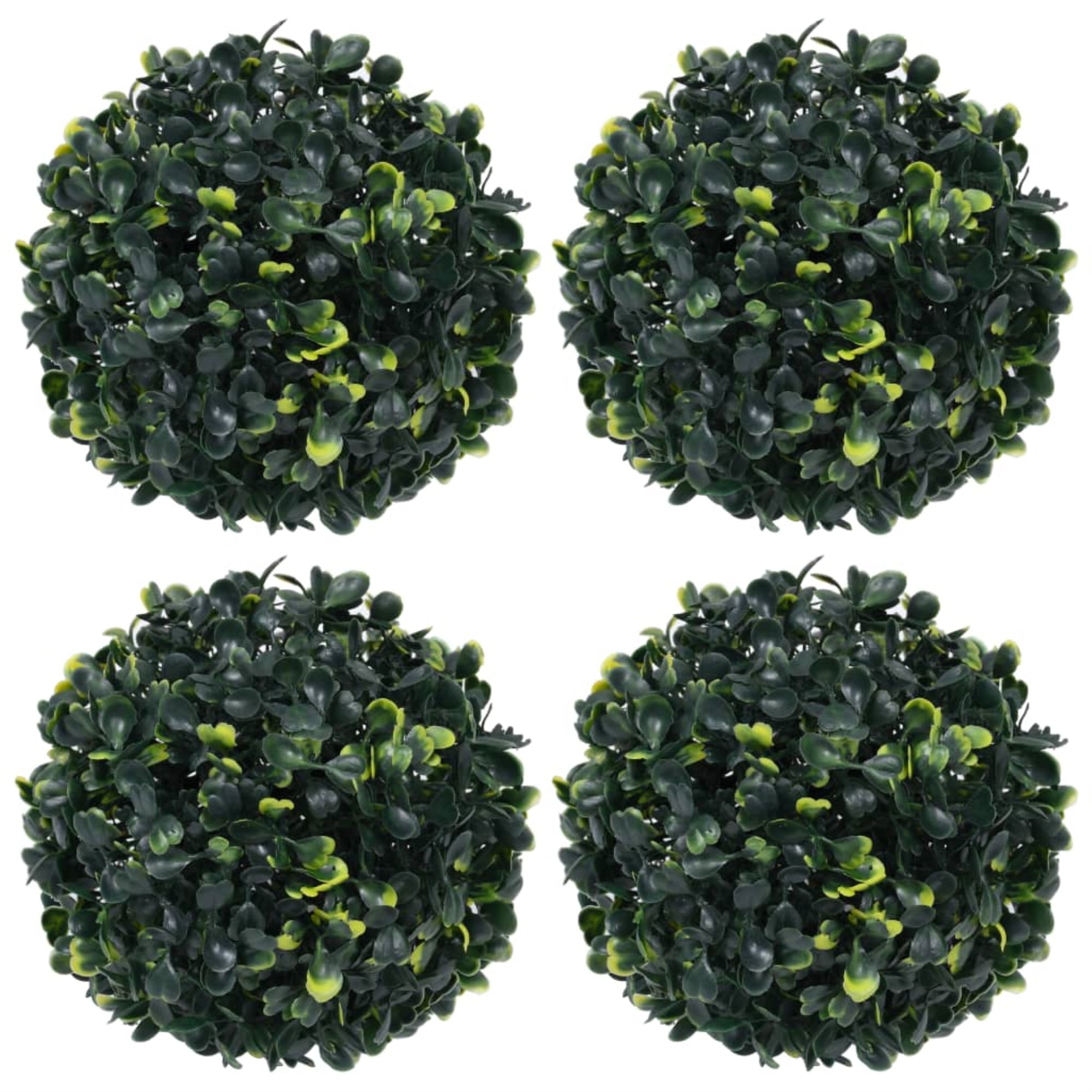 Casafoyer Artificial Boxwood Balls 4 pcs 4.7" - Walmart.com