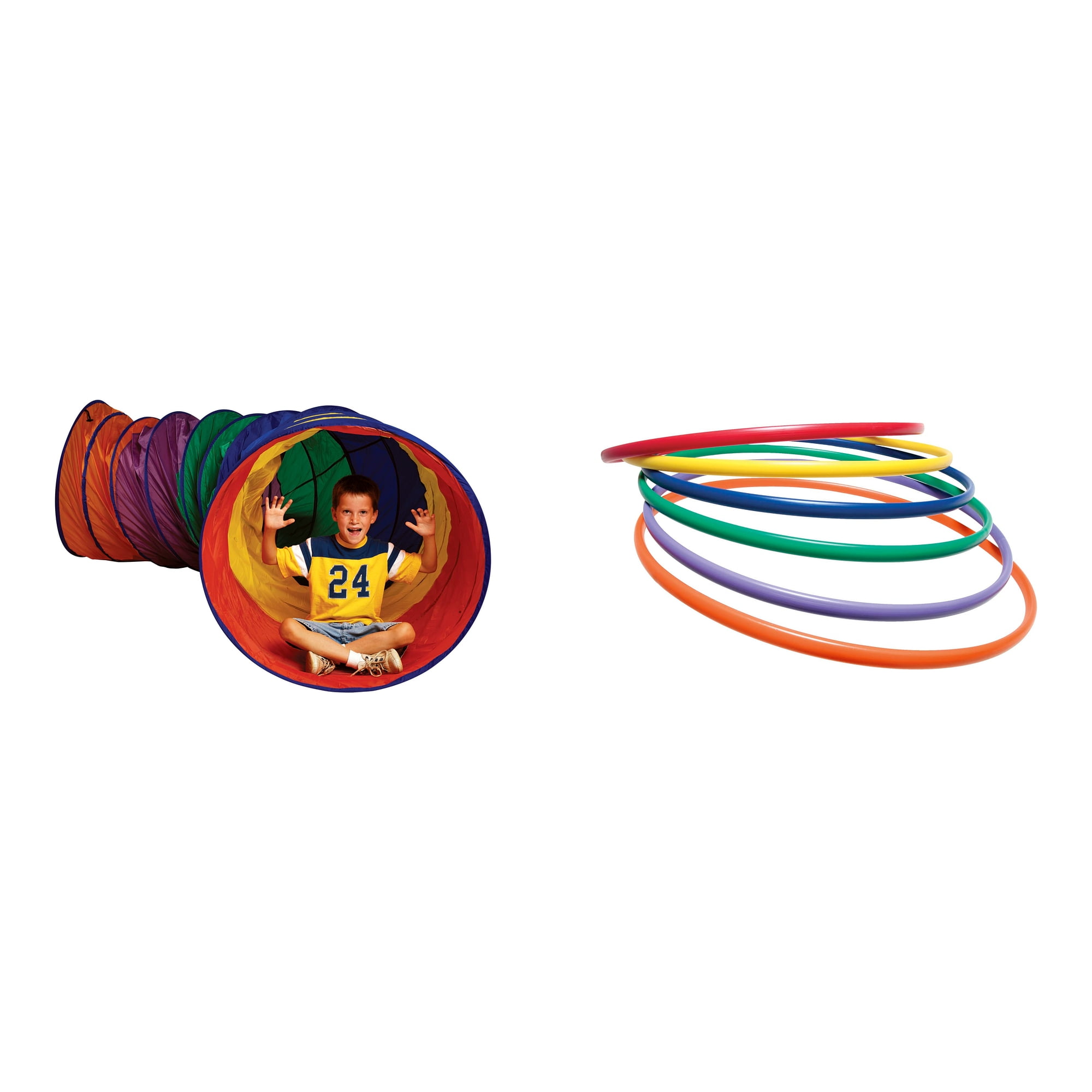 Casafoyer Connectable Ripstop Nylon MegaTunnel & UltraHoops No-Kink PE ...