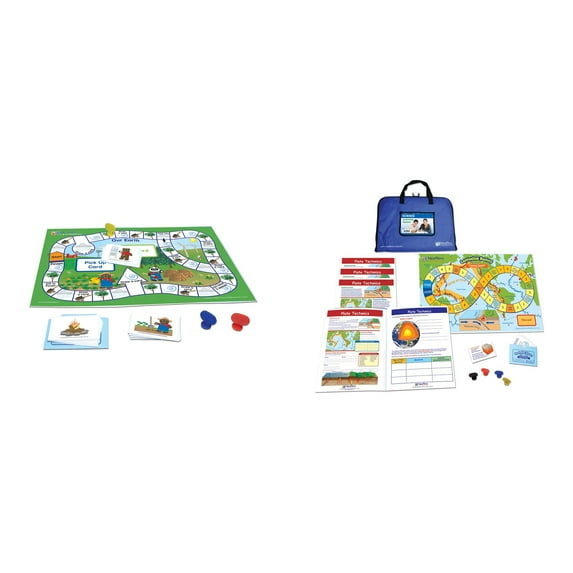 Casafoyer Our Earth & Plate Tectonics Learning Center Game Combo Kit ...