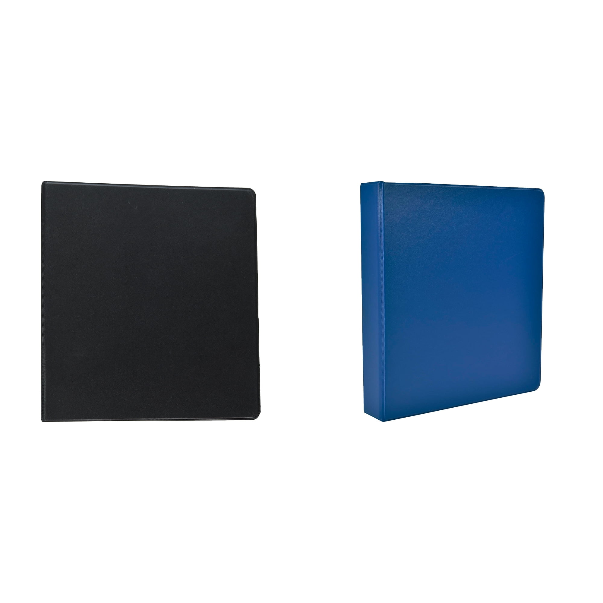 Casafoyer Polypropylene Round Ring Binder, 1-1/2 Inch, Black ...