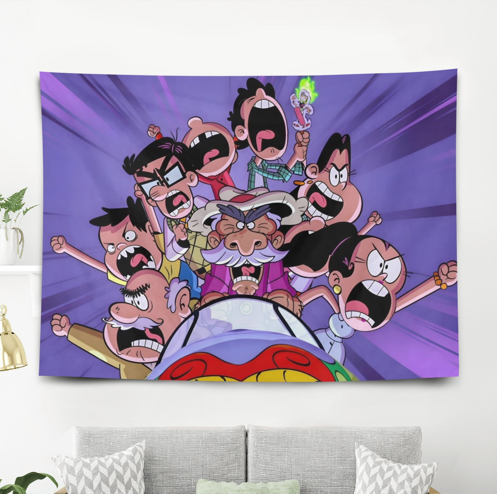 The Casagrandes Movie-Theme Anti-pilling Tapestry Gift Wall Hanging ...