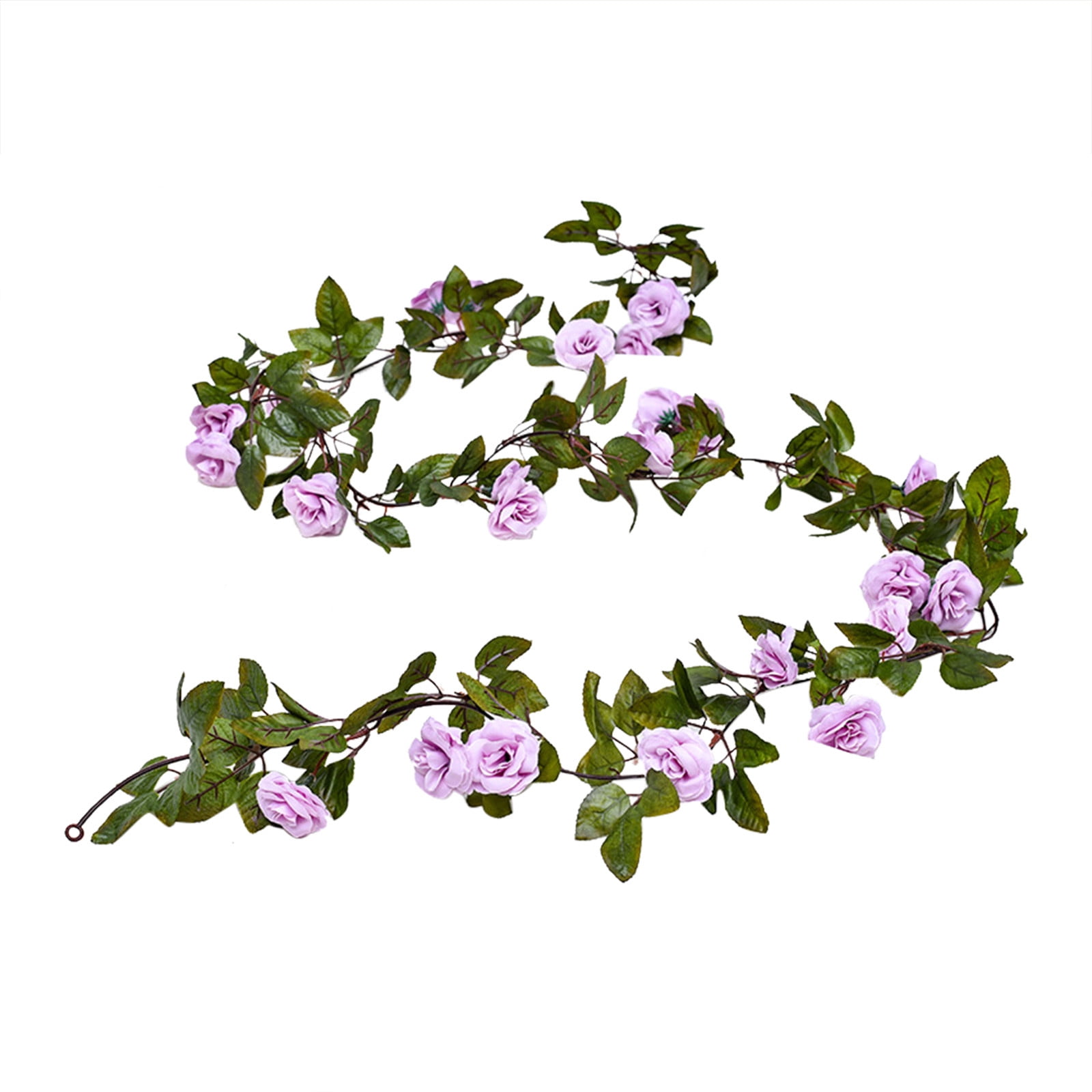 Casaio Artificial Flower Vine Flower Garland Fake Rose Vine Artificial ...